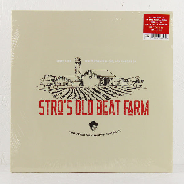 Stro Elliot – Stro's Old Beat Farm (Red Vinyl) – Vinyl 2LP – Mr Bongo