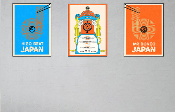 Mr Bongo x Higo Beat Tour Poster (Bundle)
