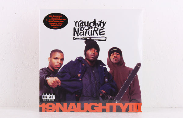 Naughty By Nature – 19 Naughty III (orange translucent vinyl) – Vinyl 2LP – Mr Bongo