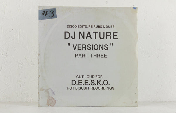 DJ Nature – Versions Part Three – Vinyl 2 x 12" EP – Mr Bongo