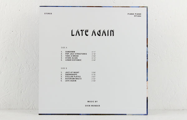 Sven Wunder - Late Again - Vinyl LP – Mr Bongo