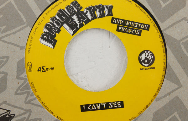 Prince Fatty – Ba Ba Ri Ba Skank b/w I Can't See – 7" Vinyl – Mr Bongo