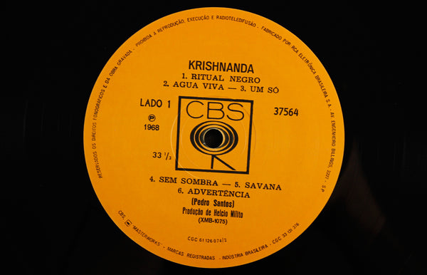 Pedro Santos - Krishnanda - Vinyl LP/CD – Mr Bongo