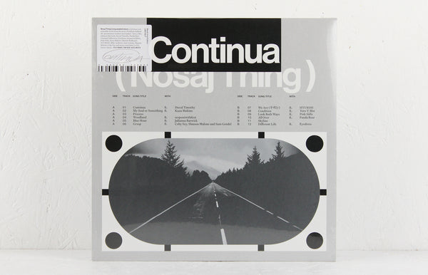 Nosaj Thing – Continua – Vinyl LP – Mr Bongo